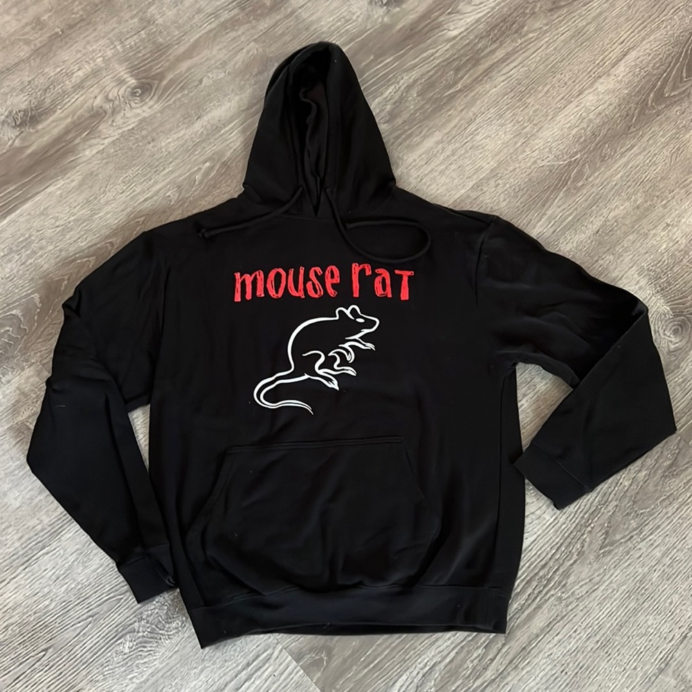 Parks And Rec Mouse Rat Band Hooded Sweatshirt. - Gem